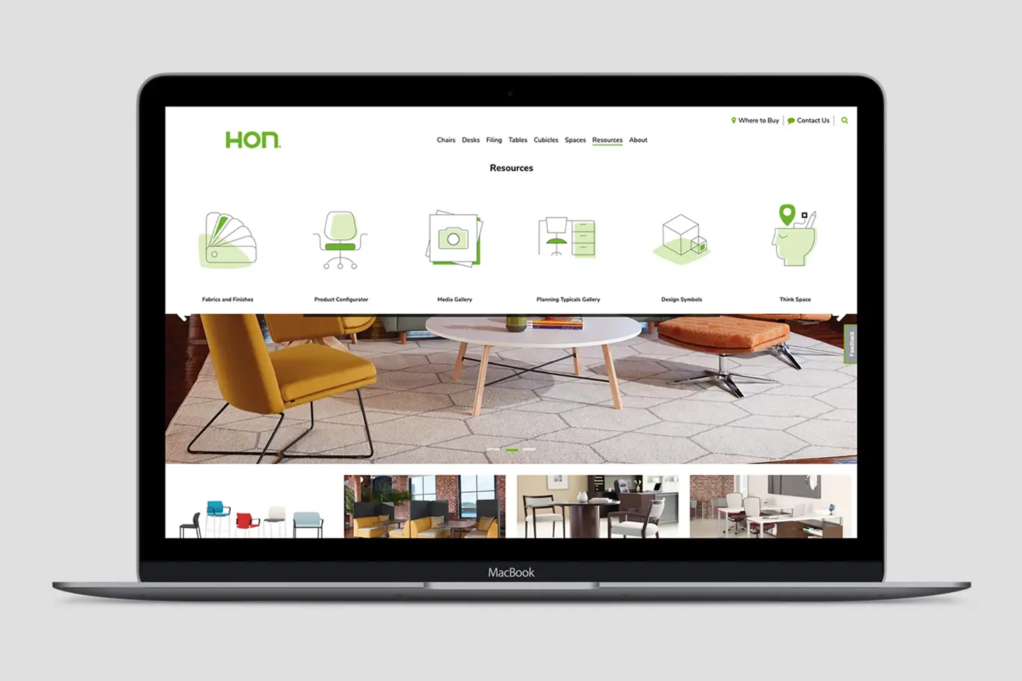 HON | A Website Experience that Seats the Customer Front and Center